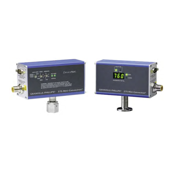 MKS GRANVILLE-PHILLIPS MINI-CONVECTRON 275 SERIES INSTRUCTION MANUAL ...