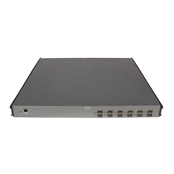 HP STORAGEWORKS EDGE SWITCH 2/12 SERVICE MANUAL Pdf Download | ManualsLib