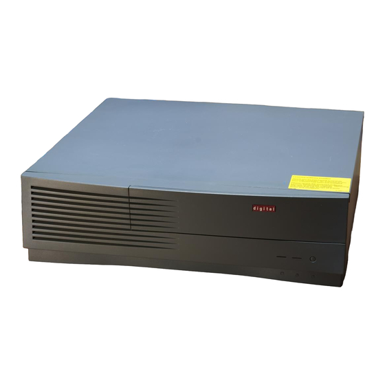 DIGITAL EQUIPMENT ALPHASTATION 500 SERIES USER INFORMATION Pdf Download ...