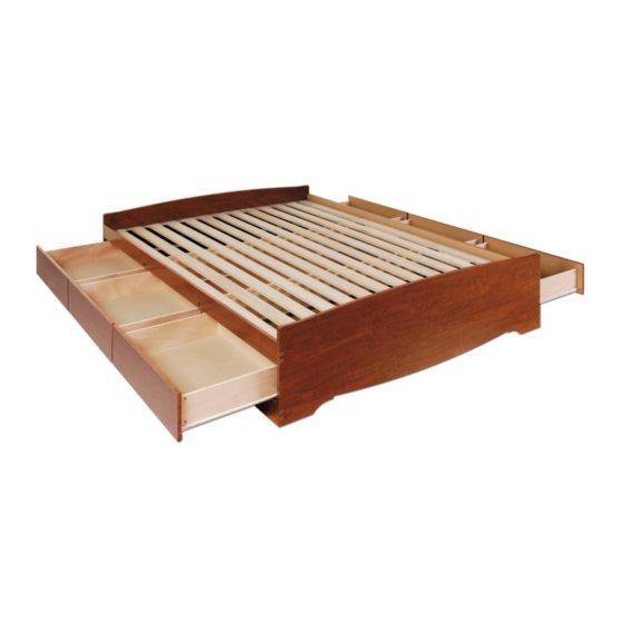 PREPAC QUEEN ASSEMBLY INSTRUCTIONS MANUAL Pdf Download | ManualsLib