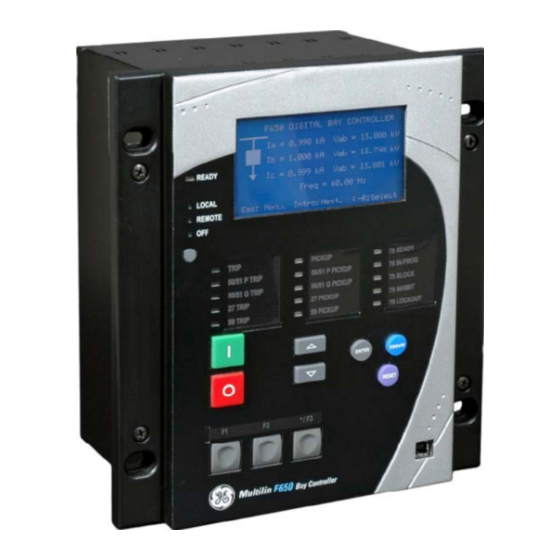 GE F650 USER MANUAL Pdf Download | ManualsLib