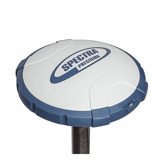 SPECTRA PRECISION SP60 GNSS USER MANUAL Pdf Download | ManualsLib