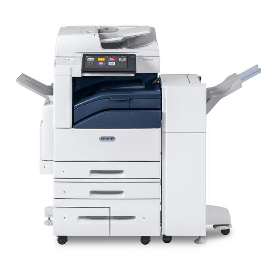 XEROX ALTALINK C80 SERIES USER MANUAL Pdf Download | ManualsLib