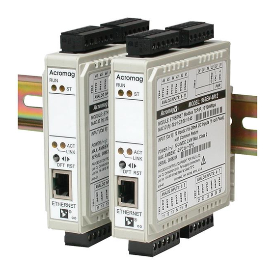 ACROMAG 961EN-4006 USER MANUAL Pdf Download | ManualsLib