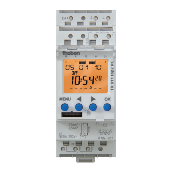 THEBEN 6114300 OPERATING INSTRUCTIONS MANUAL Pdf Download | ManualsLib