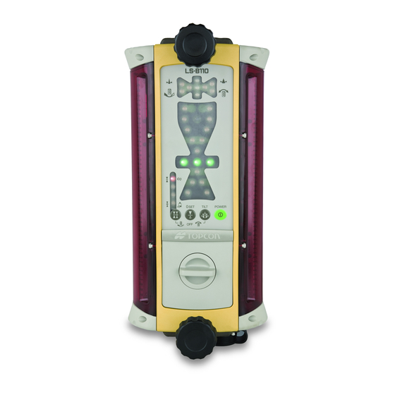 TOPCON LS-B110 INSTRUCTION MANUAL Pdf Download | ManualsLib
