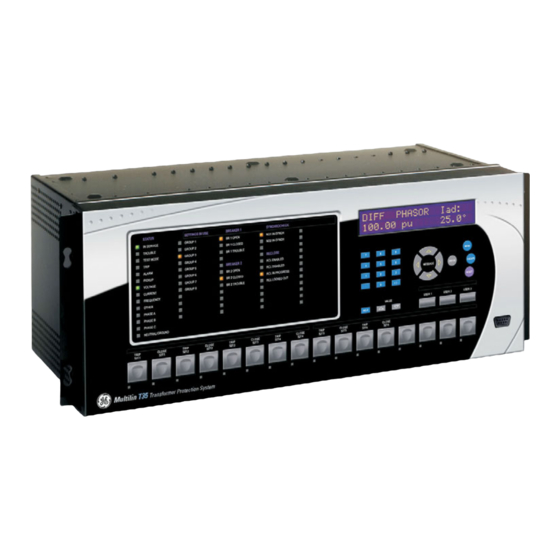 GE T35 UR SERIES INSTRUCTION MANUAL Pdf Download | ManualsLib