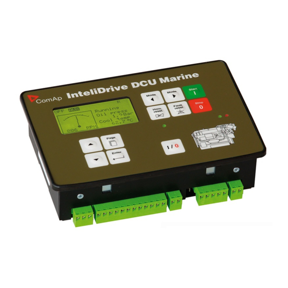 COMAP INTELIDRIVE DCU MARINE REFERENCE MANUAL Pdf Download | ManualsLib