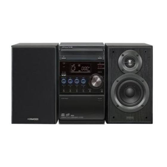 KENWOOD RXD-M505USB-B SERVICE MANUAL Pdf Download | ManualsLib