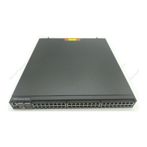 IBM RACKSWITCH G8264T INSTALLATION MANUAL Pdf Download | ManualsLib