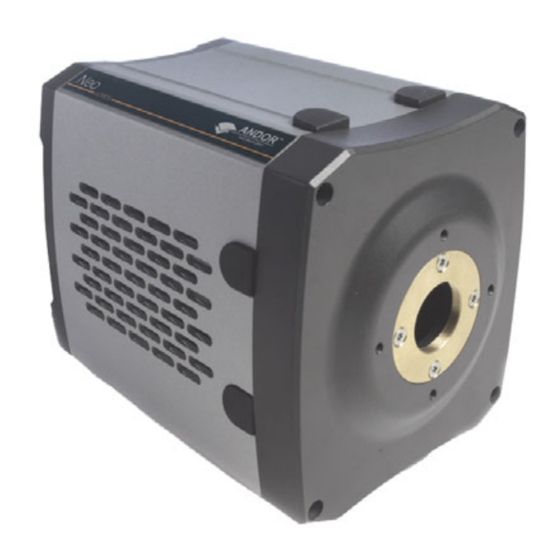 ANDOR TECHNOLOGY NEO SCMOS HARDWARE MANUAL Pdf Download | ManualsLib