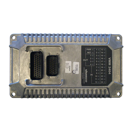 PARKER VANSCO USER MANUAL Pdf Download | ManualsLib