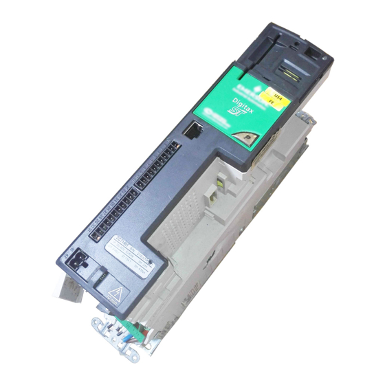 CONTROL TECHNIQUES DIGITAX ST ADVANCED USER'S MANUAL Pdf Download ...