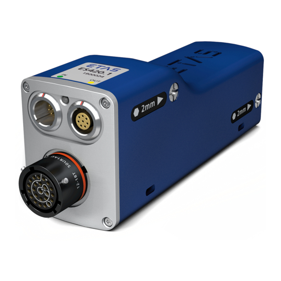 ETAS ES420.1 USER MANUAL Pdf Download | ManualsLib