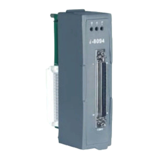 ICP DAS USA I8094A GETTING STARTED Pdf Download | ManualsLib