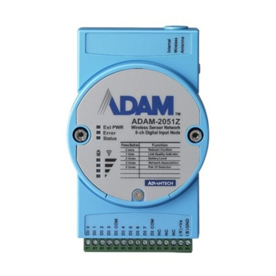 ADVANTECH ADAM-2000 SERIES USER MANUAL Pdf Download | ManualsLib