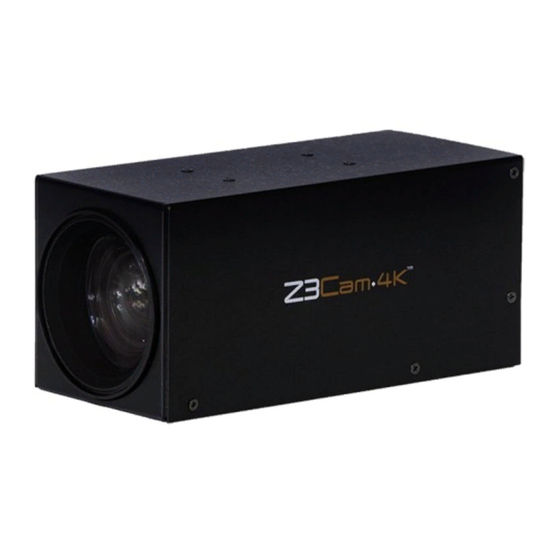 Z3 TECHNOLOGY Z3CAM-4K USER INSTRUCTIONS Pdf Download | ManualsLib