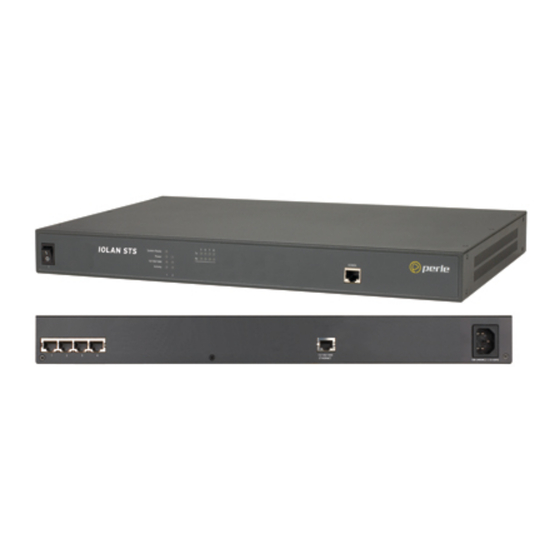 PERLE IOLAN STS USER MANUAL Pdf Download | ManualsLib
