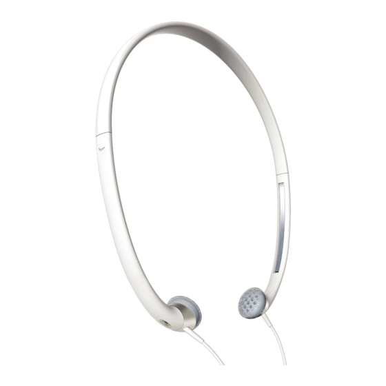 PHILIPS NIKE SPORT MOTION SHJ047 SPECIFICATIONS Pdf Download | ManualsLib