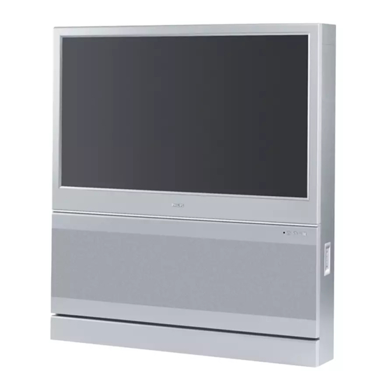 PHILIPS 55PP8620 MATCHLINE SPECIFICATIONS Pdf Download | ManualsLib