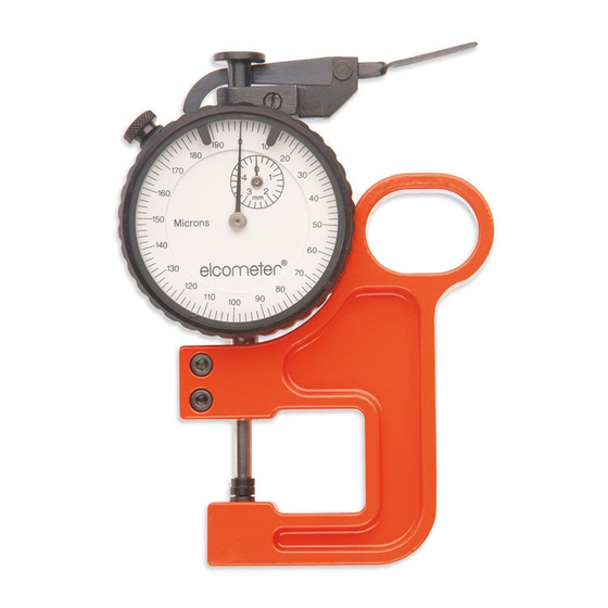 ELCOMETER 124 OPERATING INSTRUCTIONS MANUAL Pdf Download | ManualsLib