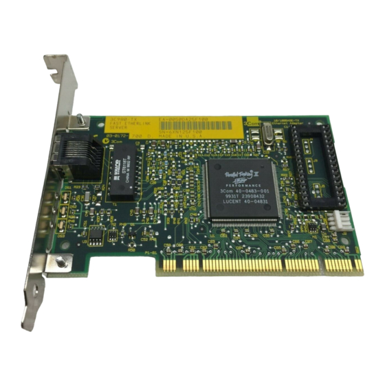 3COM ETHERLINK XL 10 QUICK MANUAL Pdf Download | ManualsLib