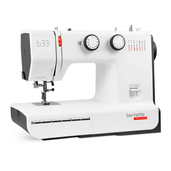 BERNETTE B33 INSTRUCTION MANUAL Pdf Download | ManualsLib