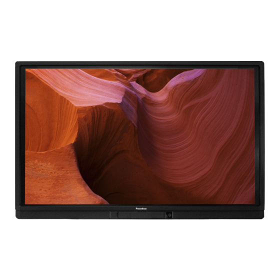 PROMETHEAN ACTIVPANEL I SERIES QUICK INSTALL MANUAL Pdf Download ...