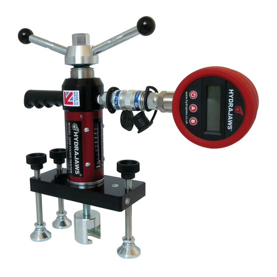 HYDRAJAWS 2000 OPERATING INSTRUCTIONS MANUAL Pdf Download | ManualsLib