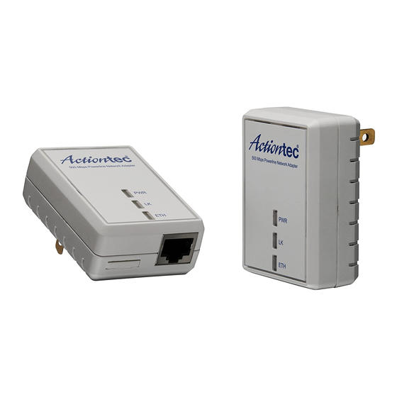 ACTIONTEC PWR500 USER MANUAL Pdf Download | ManualsLib