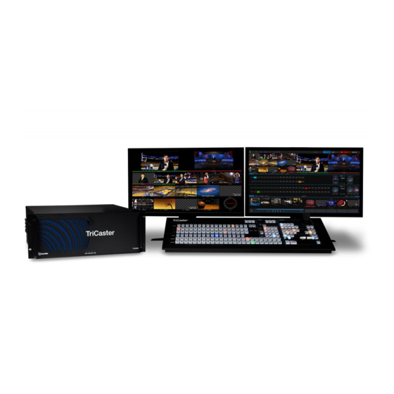 NEWTEK TRICASTER 460 UPGRADE INSTALLATION MANUAL Pdf Download | ManualsLib