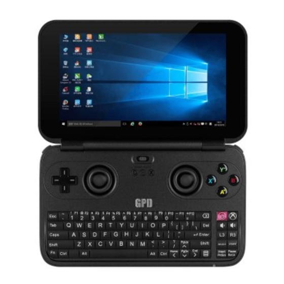 GPD WIN USER MANUAL Pdf Download | ManualsLib