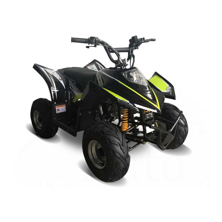 THUMPSTAR ATV 70 OWNER'S MANUAL Pdf Download | ManualsLib