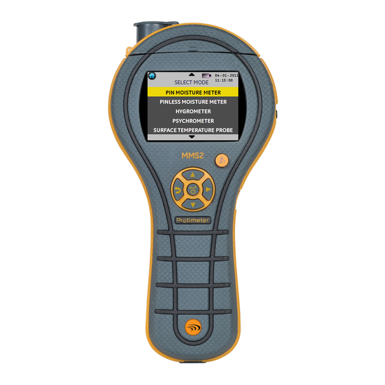 PROTIMETER MMS2 INSTRUCTION MANUAL Pdf Download | ManualsLib