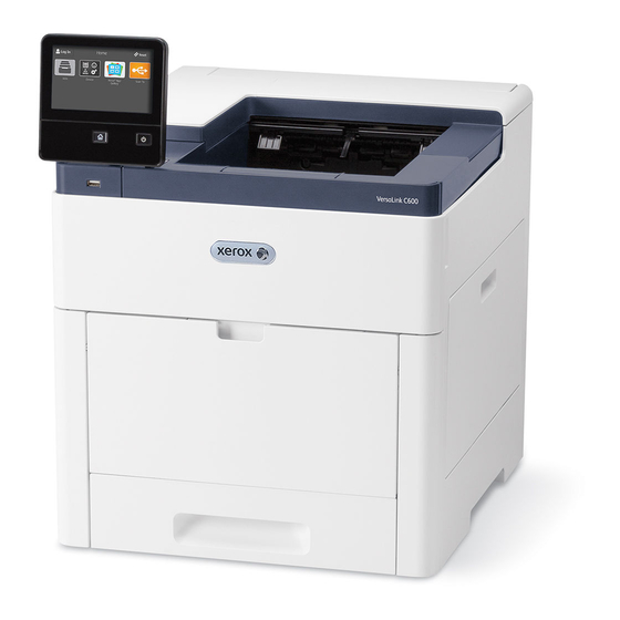 XEROX VERSALINK C600 USER MANUAL Pdf Download | ManualsLib