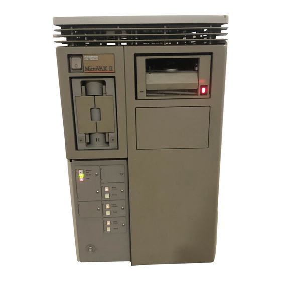 DIGITAL EQUIPMENT MICROVAX II 630QB TECHNICAL MANUAL Pdf Download ...