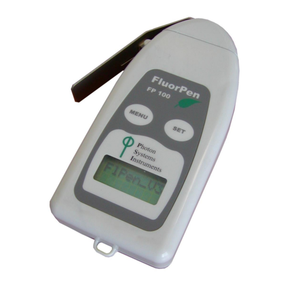 PSI FLUORPEN FP 100 OPERATION MANUAL Pdf Download | ManualsLib