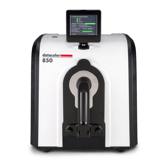 DATACOLOR 800 USER MANUAL Pdf Download | ManualsLib