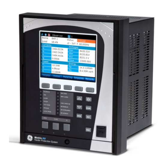 GE MULTILIN 850 COMMUNICATIONS MANUAL Pdf Download | ManualsLib