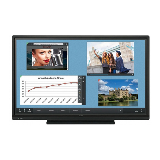 SHARP PN-60TW3A OPERATION MANUAL Pdf Download | ManualsLib