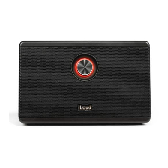 IK MULTIMEDIA ILOUD QUICK START MANUAL Pdf Download | ManualsLib