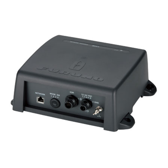 FURUNO NXT-600 OPERATOR'S MANUAL Pdf Download | ManualsLib