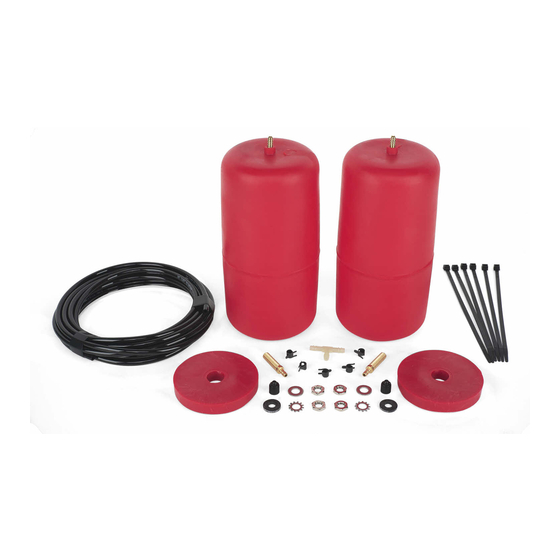 AIR LIFT 1000 60815 INSTALLATION MANUAL Pdf Download | ManualsLib