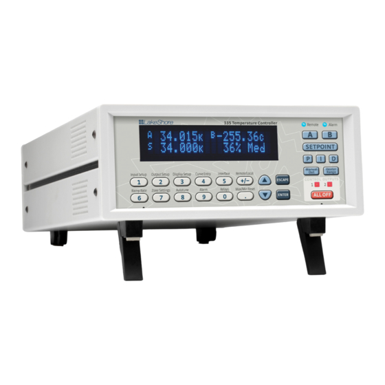 LAKESHORE 335 USER MANUAL Pdf Download | ManualsLib