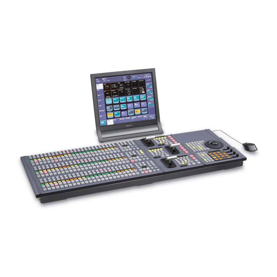 SONY MVS-8000 USER MANUAL Pdf Download | ManualsLib