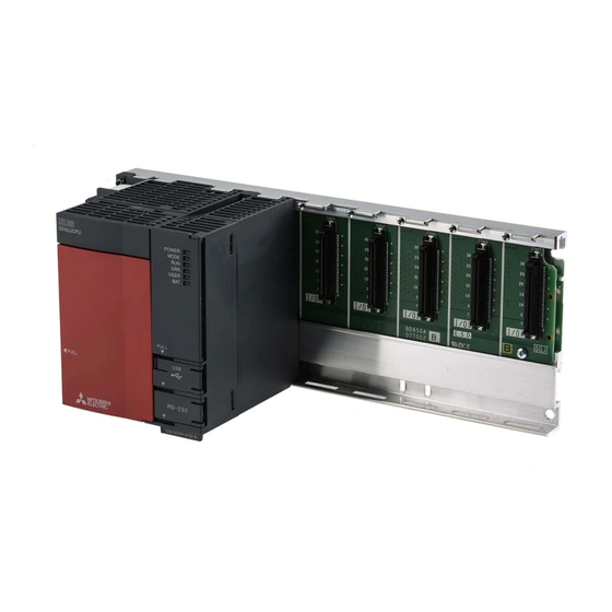 MITSUBISHI Q SERIES PROGRAMMING MANUAL Pdf Download | ManualsLib