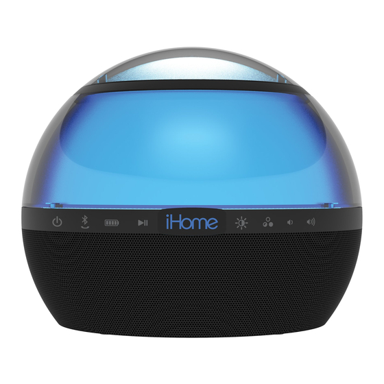 IHOME IBT175 INSTRUCTION MANUAL Pdf Download | ManualsLib