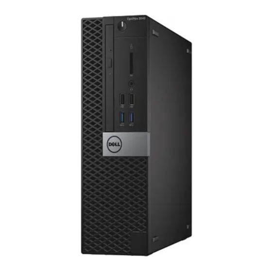 DELL OPTIPLEX 5055 OWNER'S MANUAL Pdf Download | ManualsLib