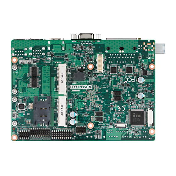 ADVANTECH PCM-9310 USER MANUAL Pdf Download | ManualsLib