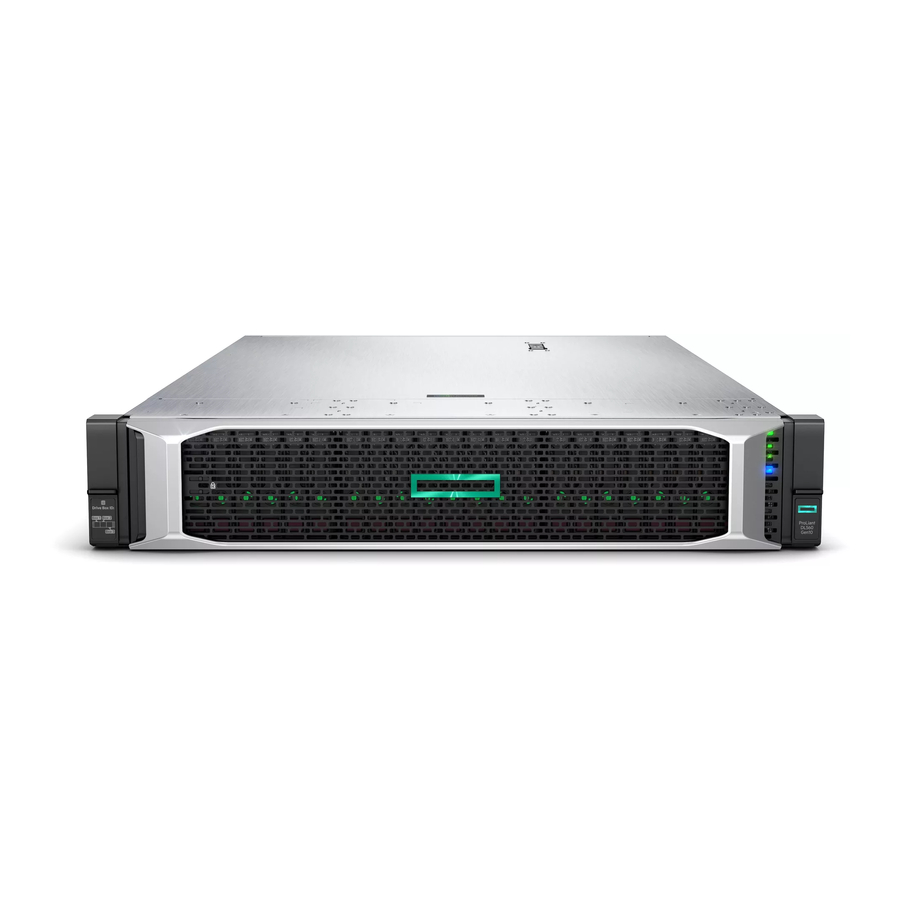 HP PROLIANT DL560 GEN10 USER MANUAL Pdf Download | ManualsLib